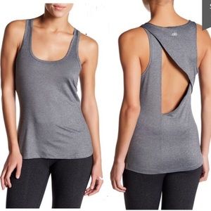 ALO Yoga Tops | Alo Current Tank White Fleck White | Poshmark